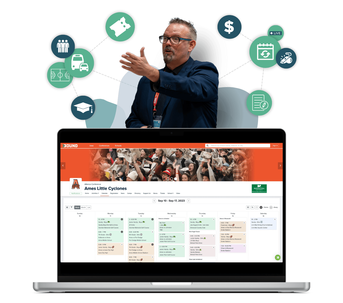 The All-In-One High School Sports and Activities Management Platform
